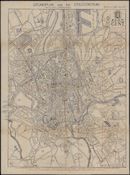 Afbeelding Stadsplan van Gent centrum, c.1950 bekijken - Stad Gent